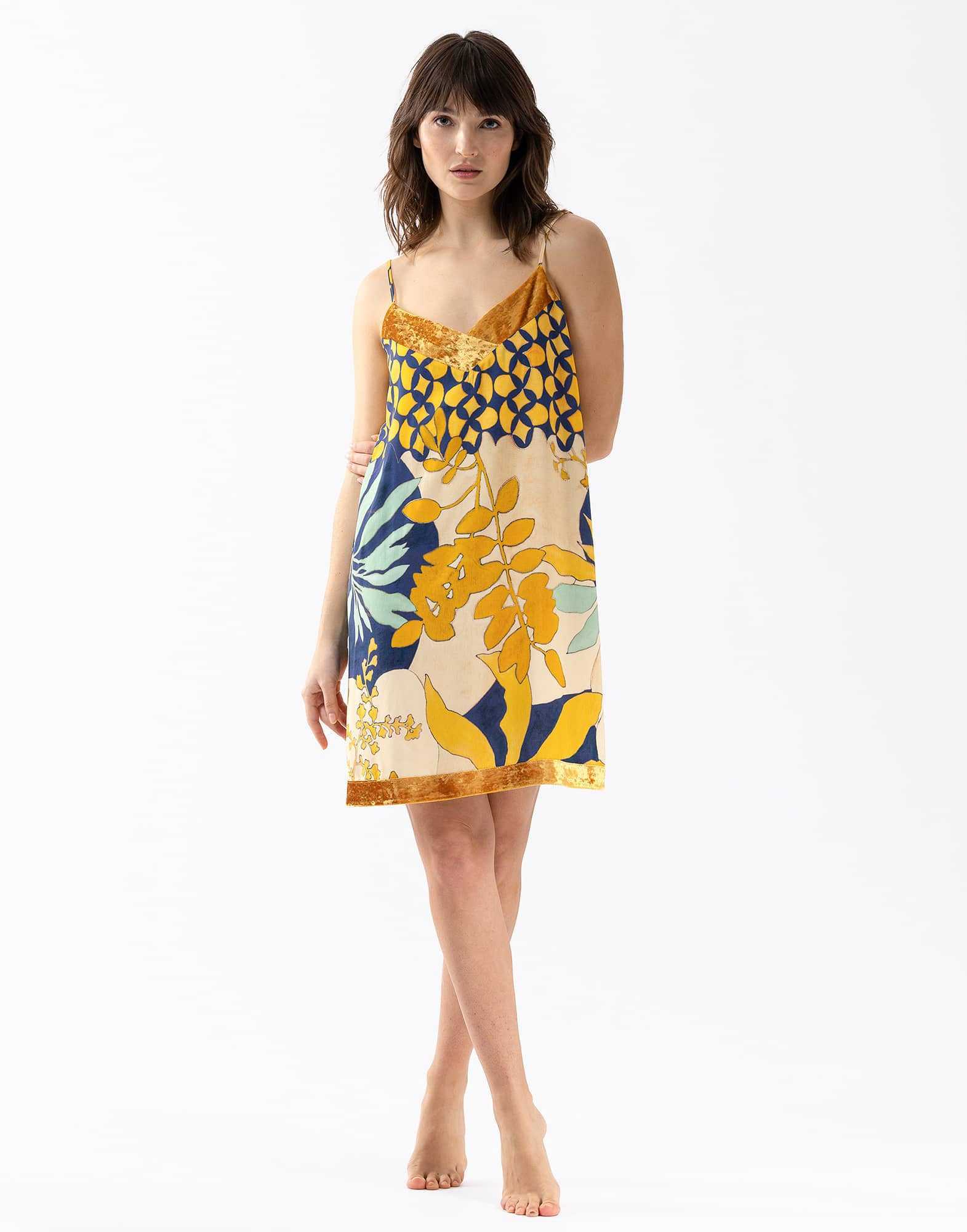 Luxury Long Nightgown, Nightwear | Le Chat